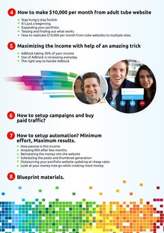 Adent.io - Adult Tube Master Class Program - Course 3 Blueprint | PDF