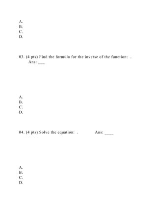 Page 4 of 4Math 107-Quiz 5I have completed this assi.docx