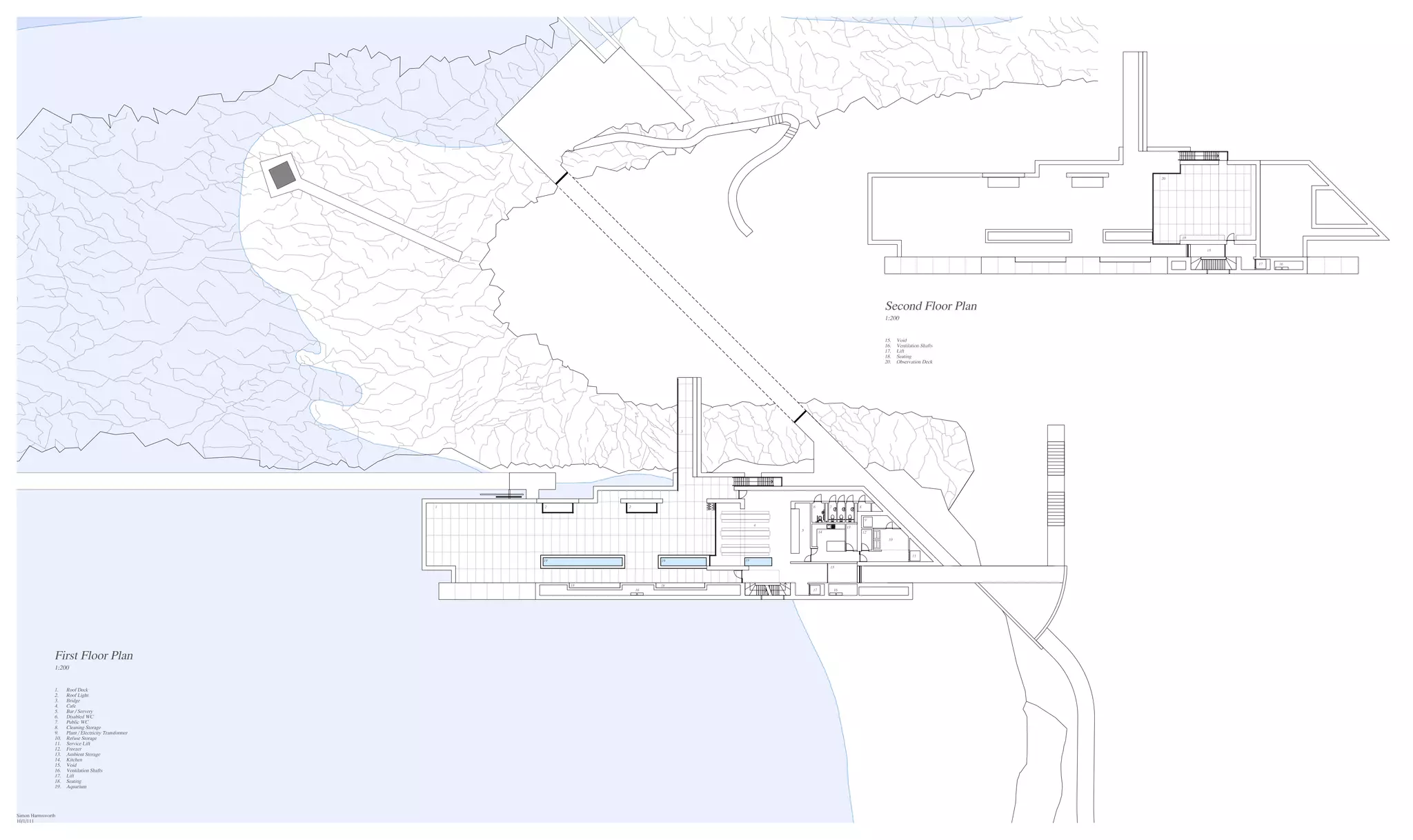 Coastal Interpretation and Research Centre - Plan 1 & 2 | PDF