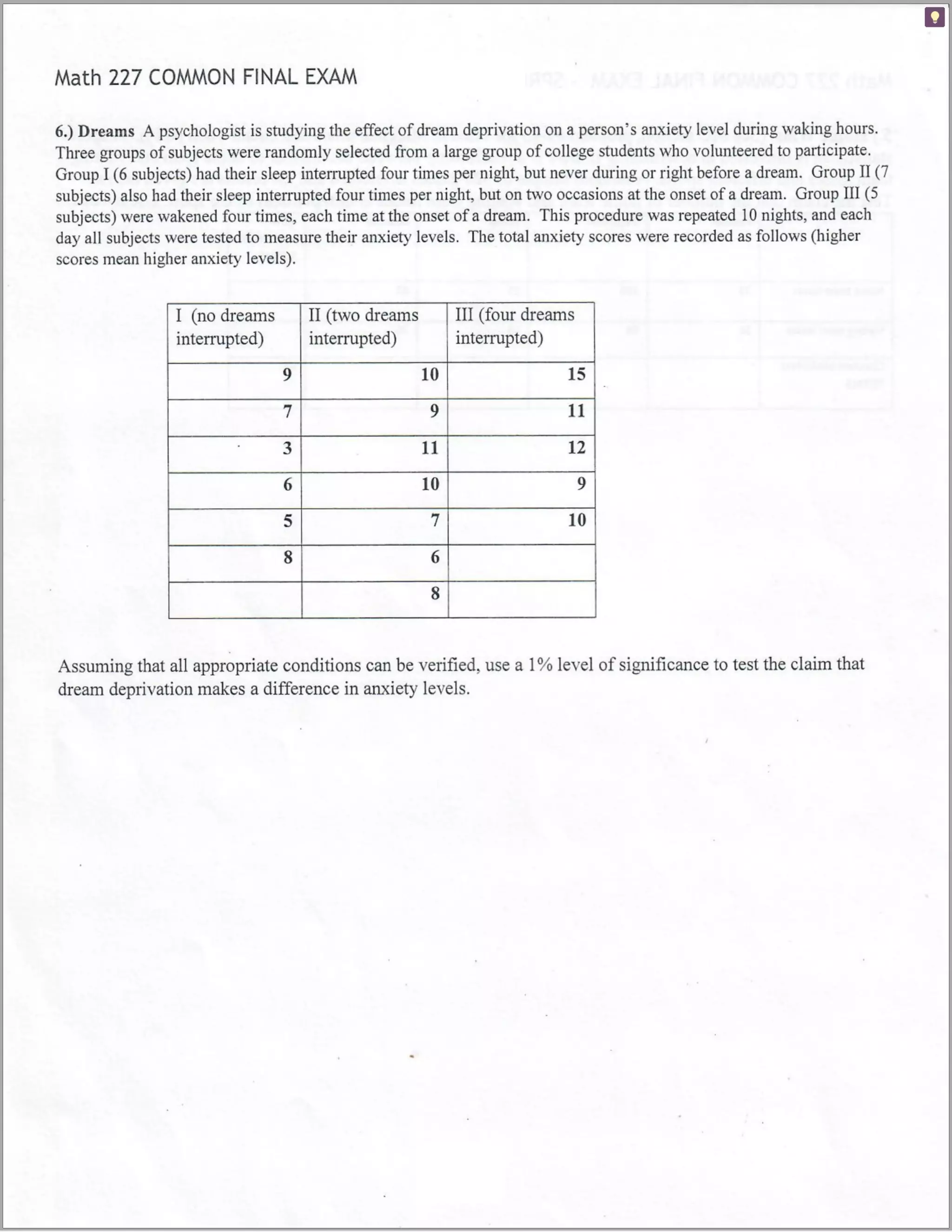Practice Final Page 9 | PDF