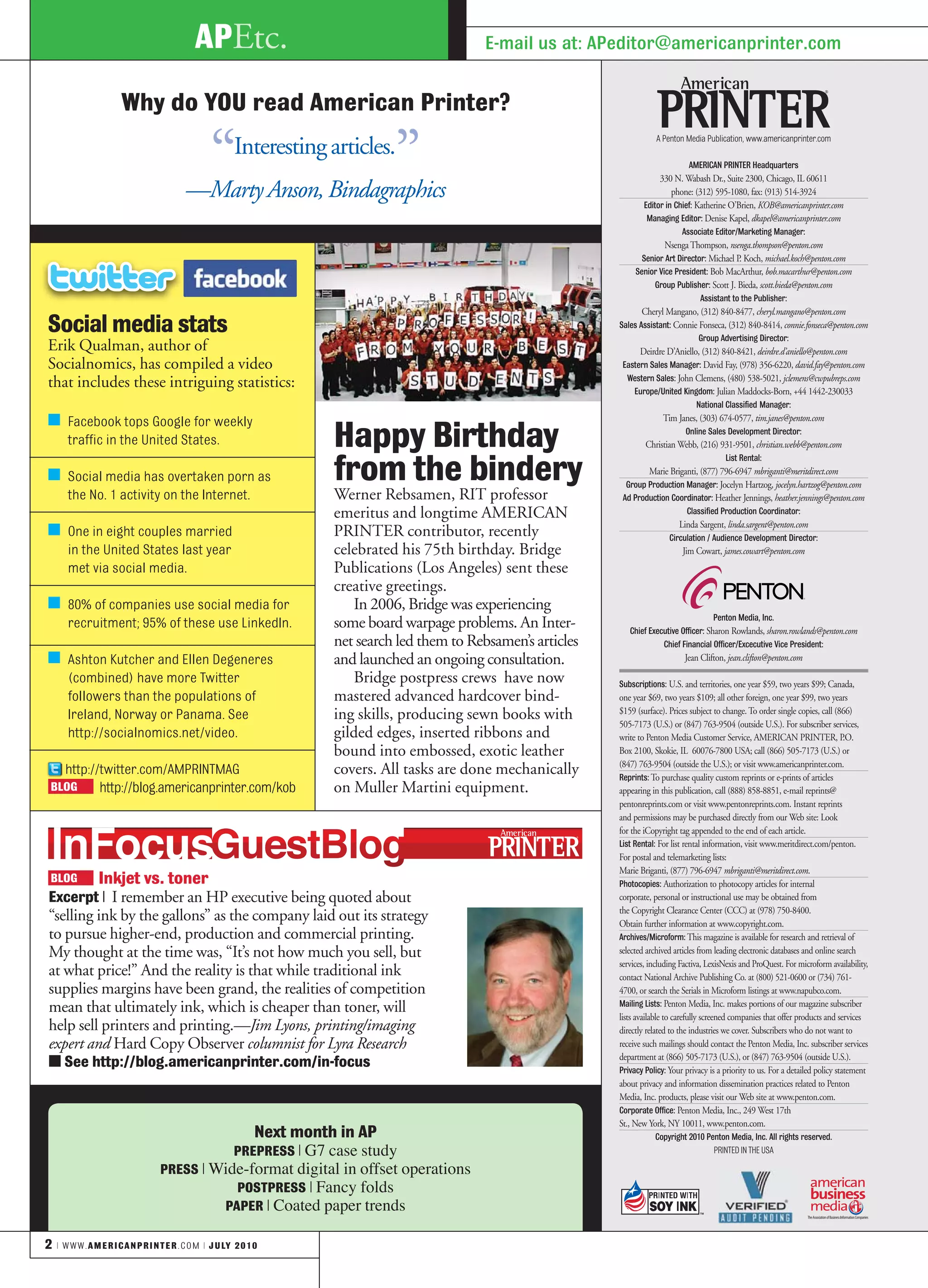 American Printer Magazine | PDF