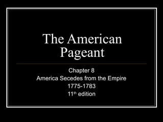 Pageant 13th Chapter 8 lecture | PPT | North America Travel | Travel ...