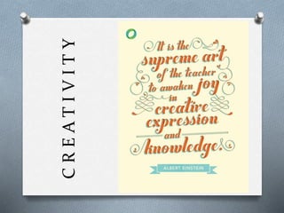 Strategies for Teaching Creativity and Critical Thinking | PPTX