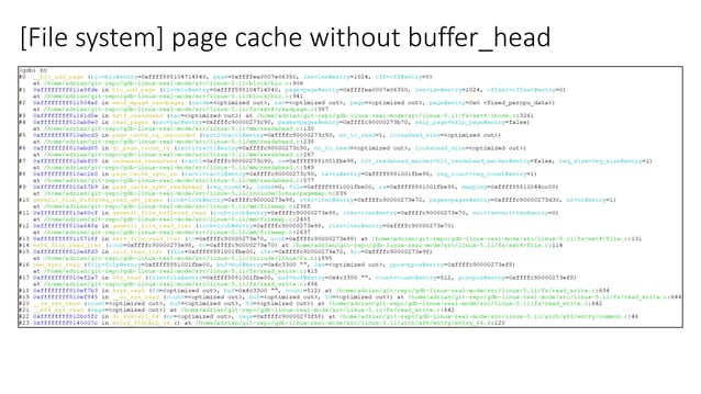 Page cache in Linux kernel | PDF