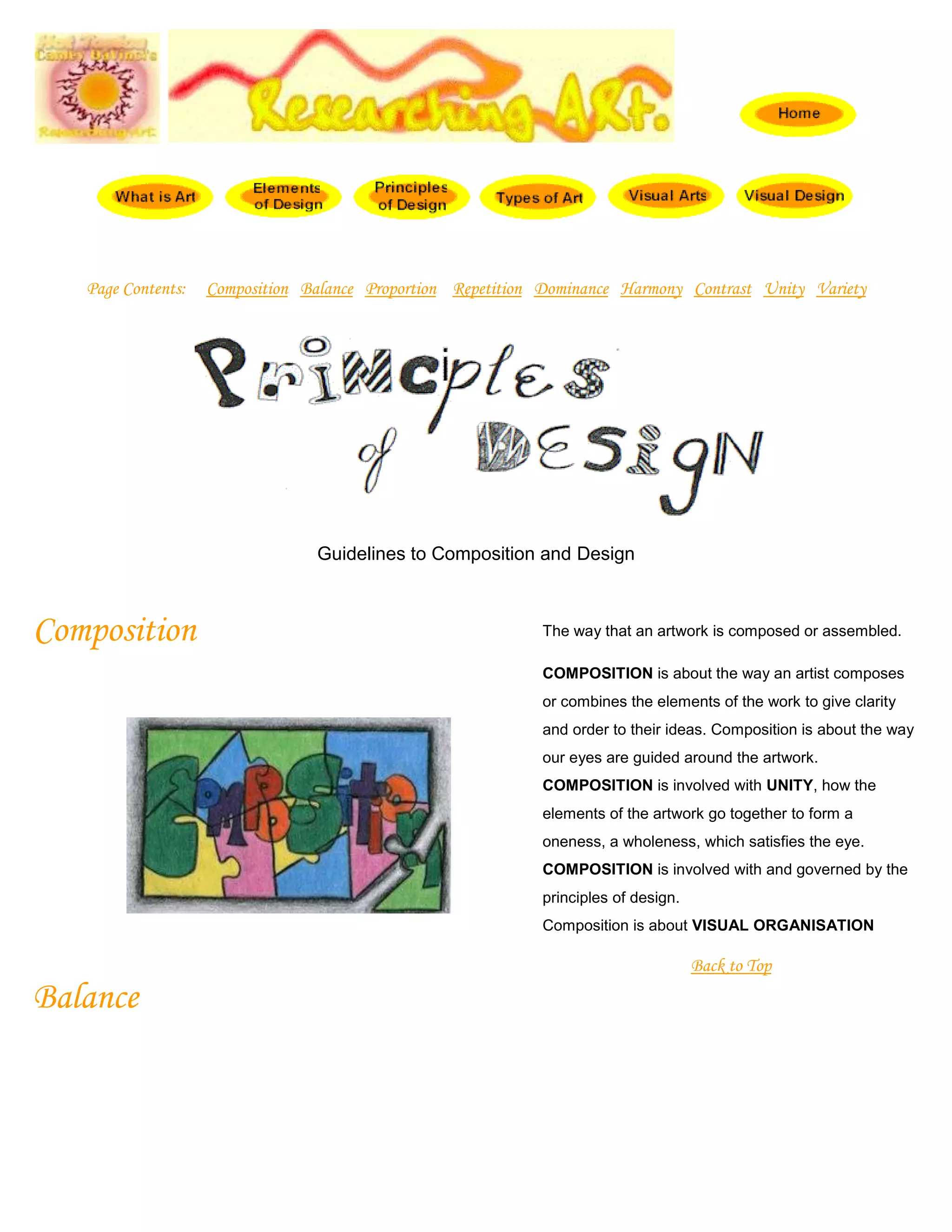 principles of design | PDF