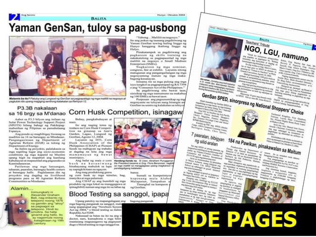 Journalism: Guidelines and Steps in Page Designing | PPTX