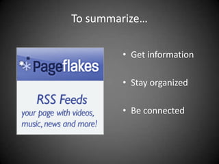 Pageflakes Presentation | PPTX
