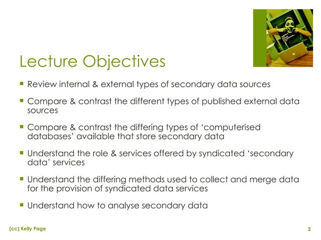 External Secondary Data Sources | PPT