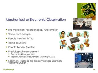 Ethnography and Observation in Applied Marketing Research | PPT