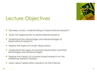 Ethnography and Observation in Applied Marketing Research | PPT