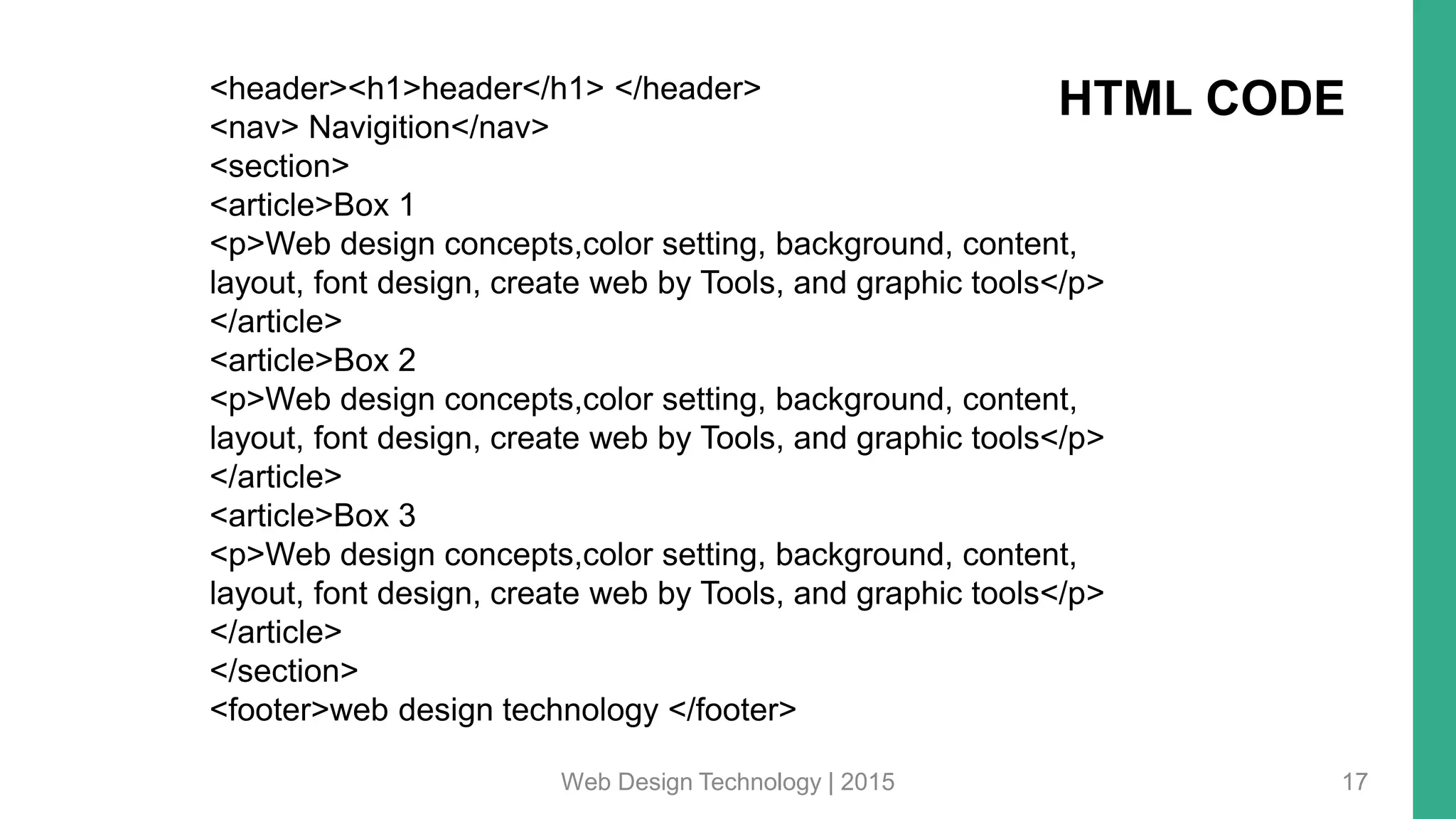 Page Layouts Flexible And Fixed Layout With Css Pptx Web Design And Html Internet