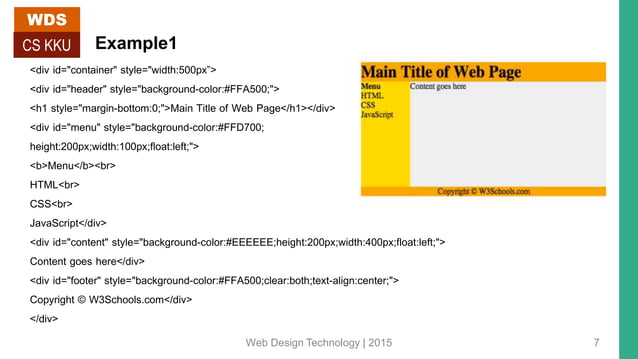 Page layouts flexible and fixed layout with CSS | PPTX | Web Design and ...