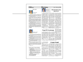 Newspaper Editorial Page Layout