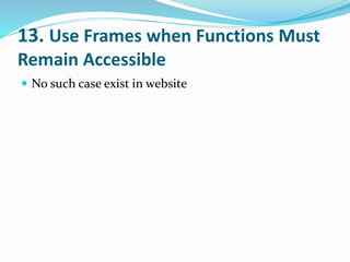 Page layout guidelines | PPTX