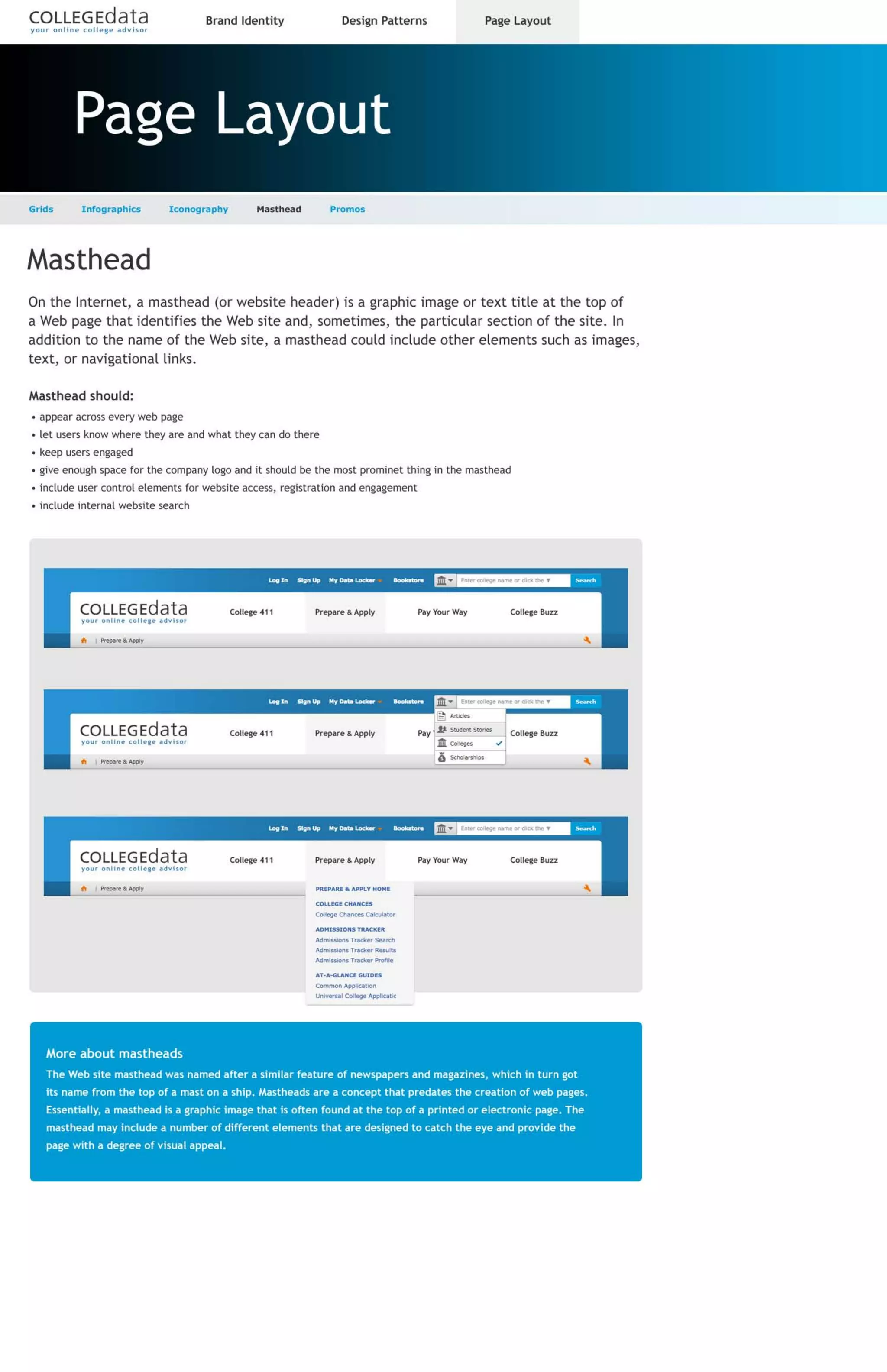 Page layout masthead | PDF