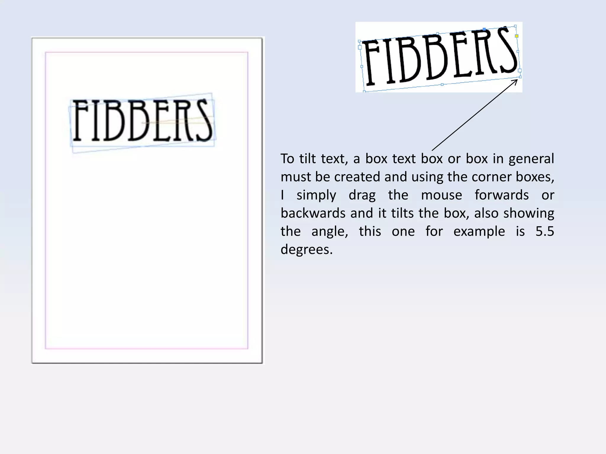Page Layout Task 3 | PPT