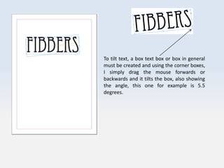Page Layout Task 3 | PPT