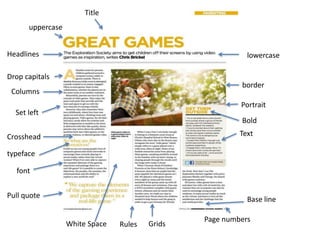 Page layout task one | PPT