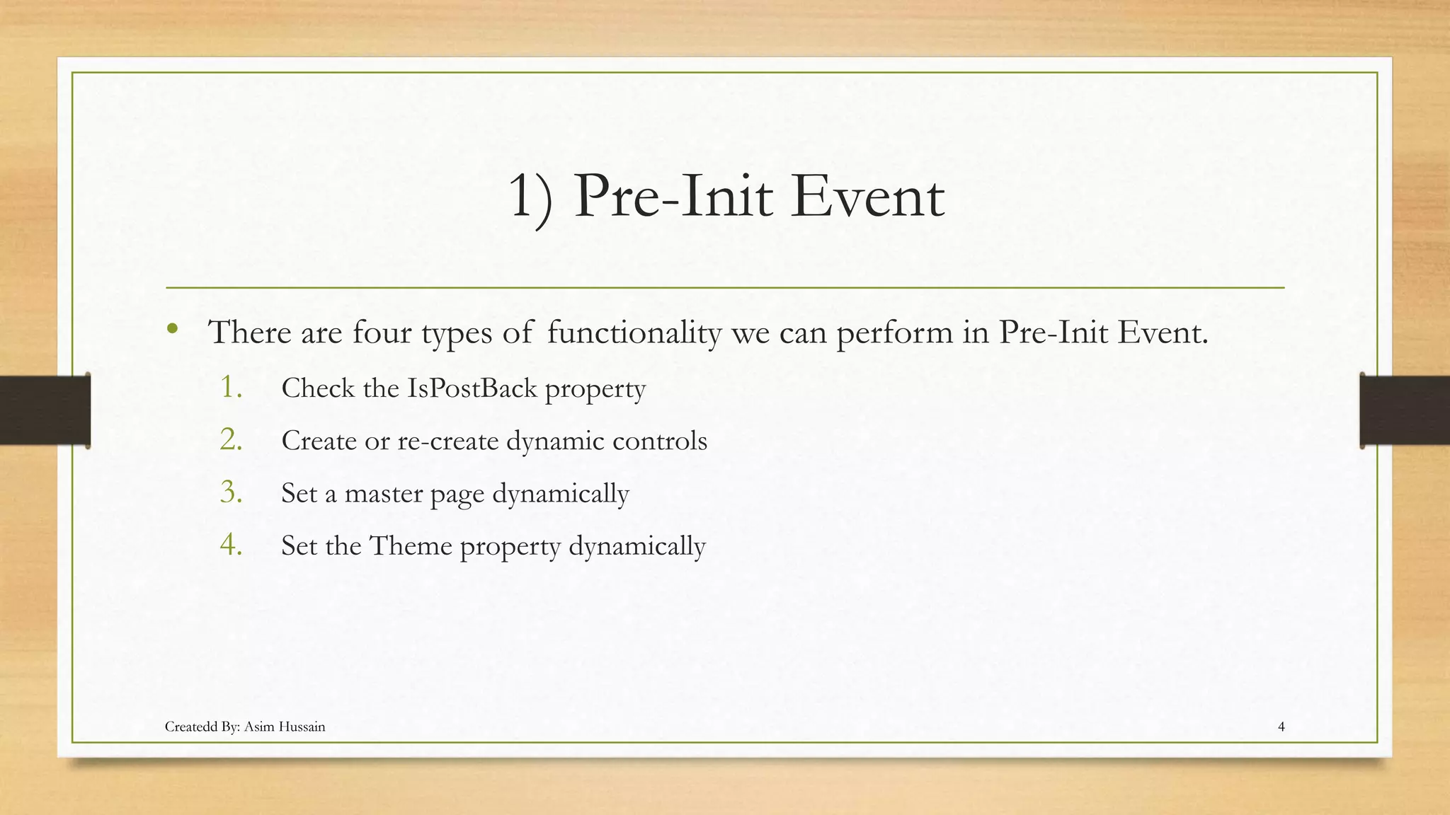 Page life cycle | PPT