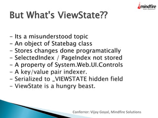 ASP.NET Page life cycle and ViewState | PDF