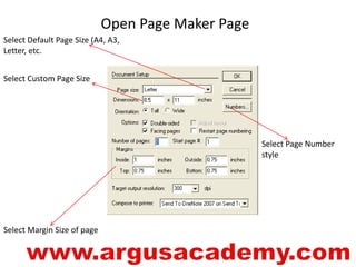 Page maker | PPT