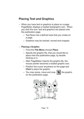 Pagemaker handout by Engr. Spark Ovadje | PDF