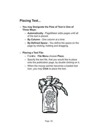 Pagemaker handout by Engr. Spark Ovadje | PDF