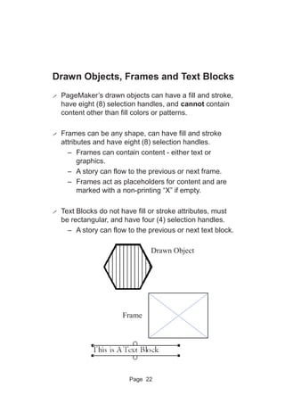 Pagemaker handout by Engr. Spark Ovadje | PDF