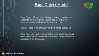 PageObjectModel | PPTX