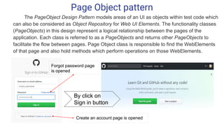 Page object pattern | PDF
