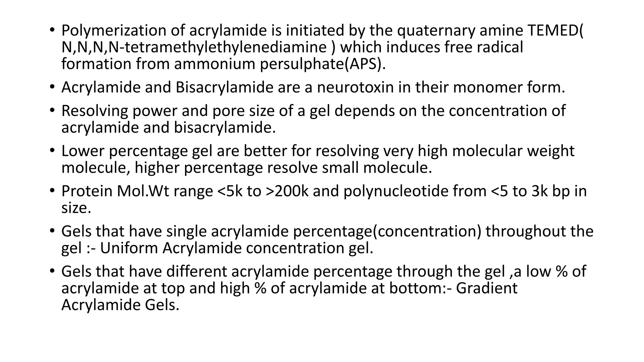 PAGE(Polyacrylamide gel electrophoresis).pptx