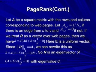 Page Rank | PPT