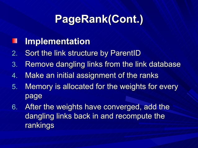 Page Rank | PPT