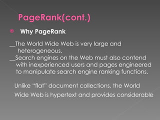 Page Rank | PPT