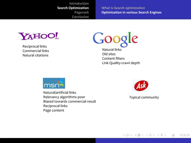 Pagerank Algorithm Explained | PPT