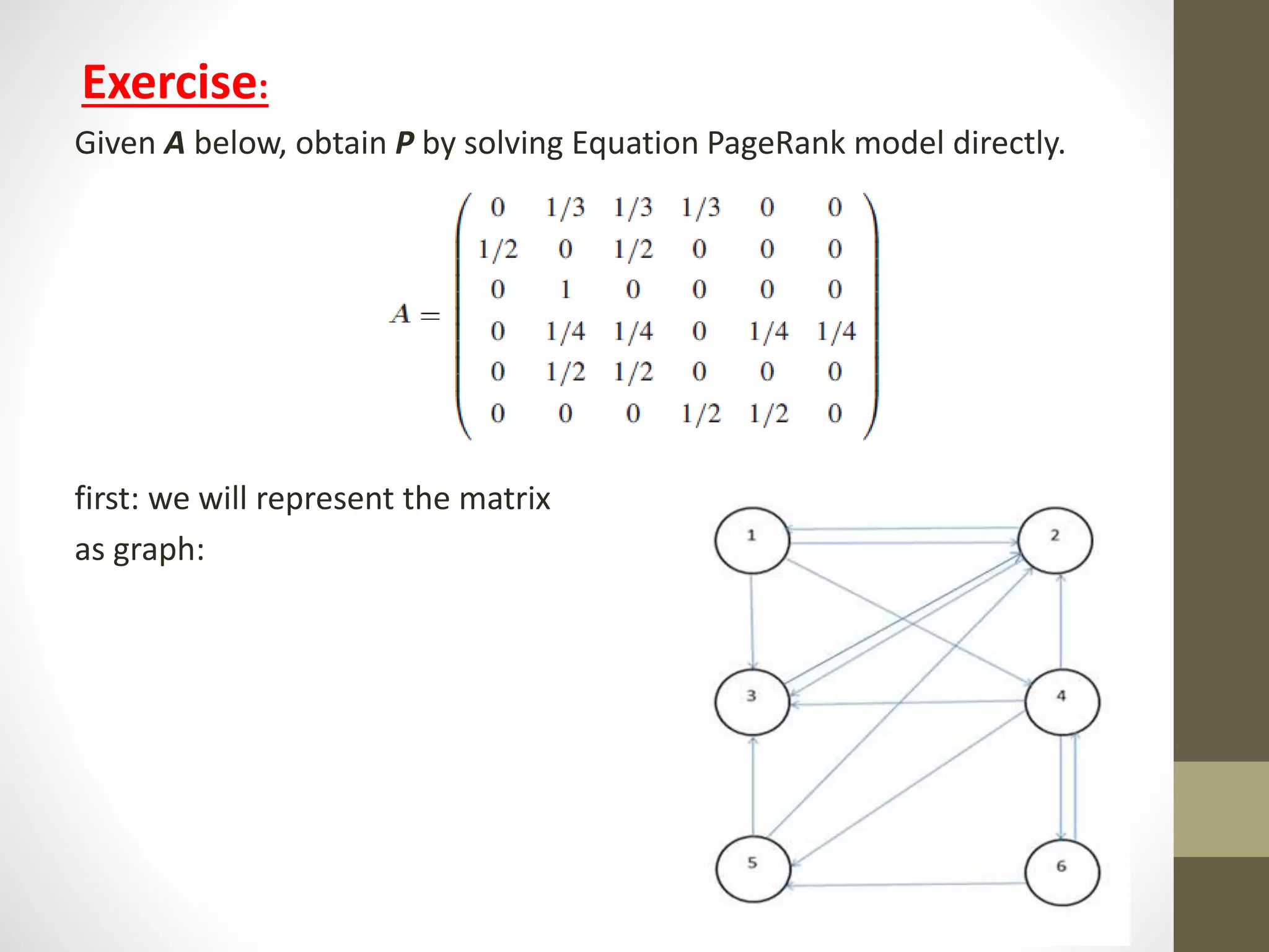 Pagerank Algorithm In Data Mining Pptx 3196