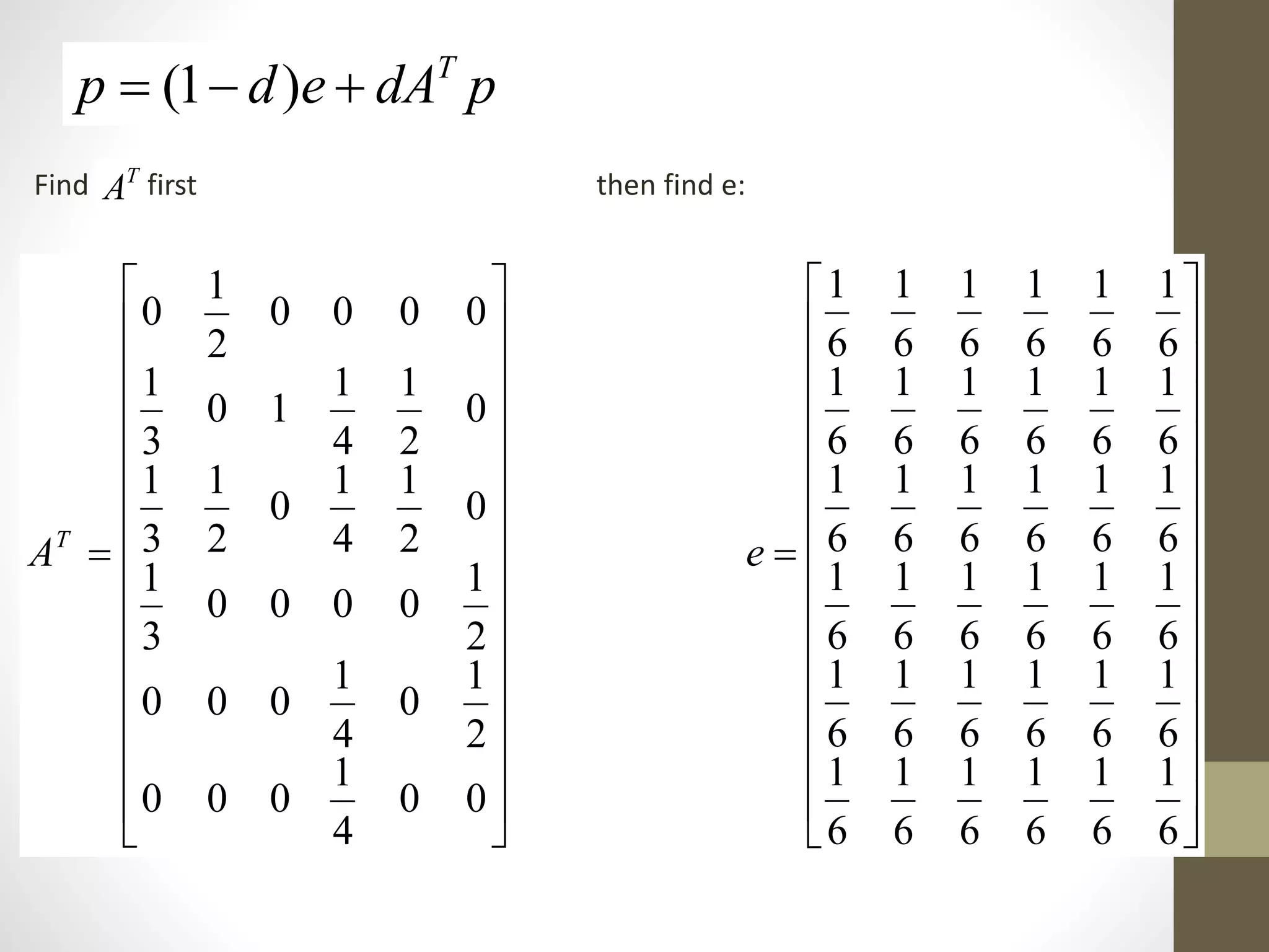 PageRank Algorithm In data mining | PPTX