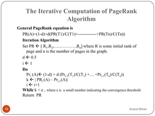 Page rank and hyperlink | PPTX