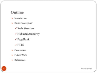 Page rank and hyperlink | PPTX