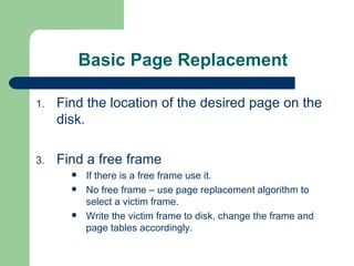 Page replacement | PPT