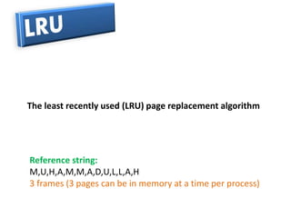 Page replacement algorithm | PPT