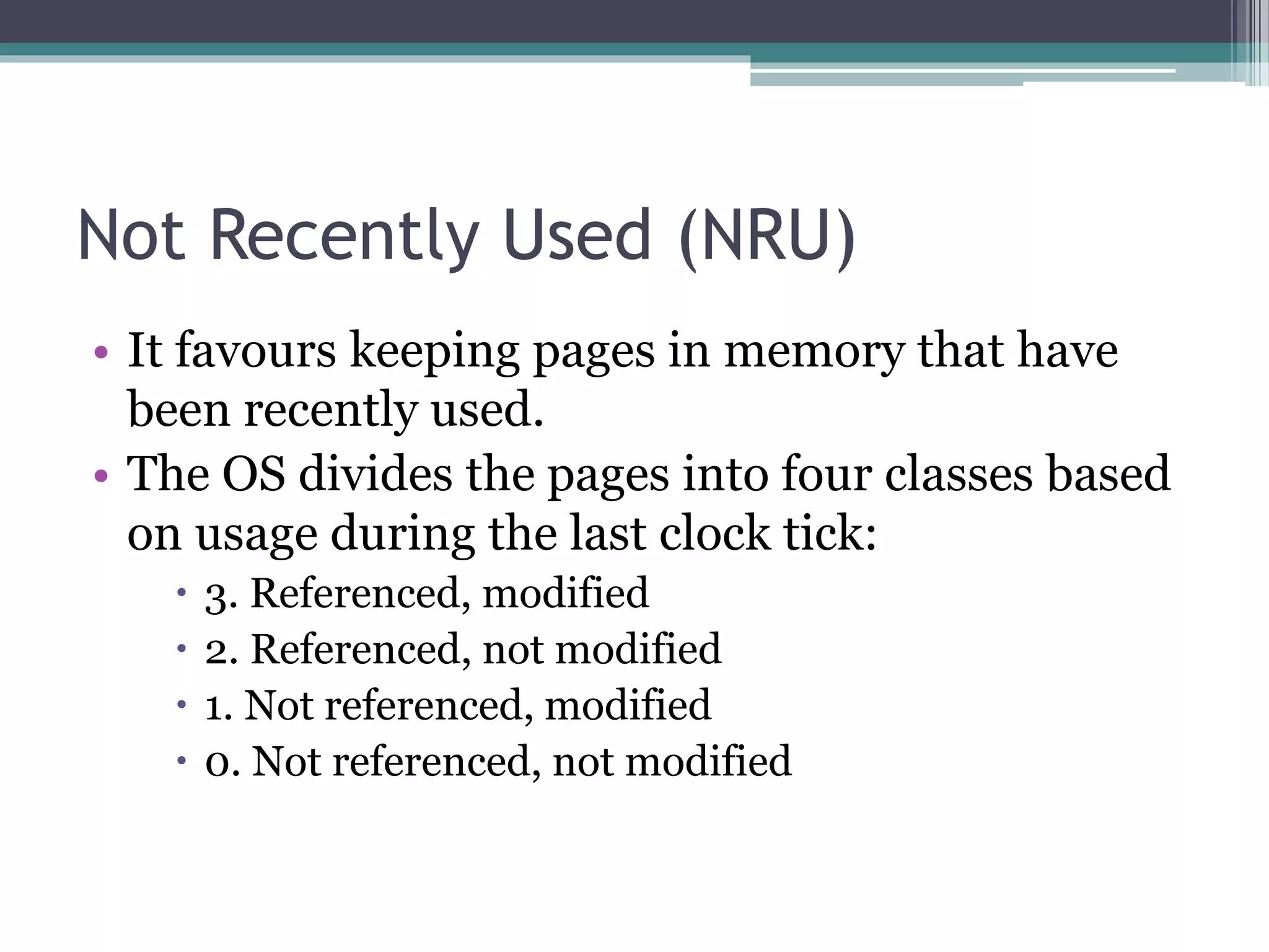Page Replacement Algorithms Pptx Computing Technology And Computing