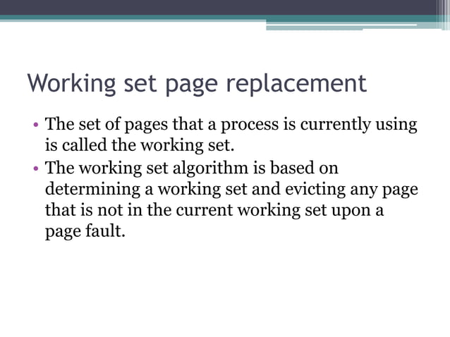 Page replacement algorithms | PPTX | Computing | Technology & Computing