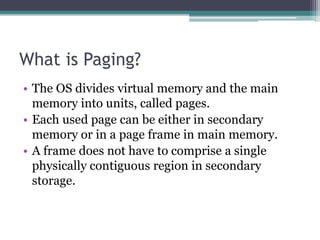 Page replacement algorithms | PPTX