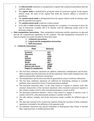 CS304PC:Computer Organization and Architecture UNIT II .pdf