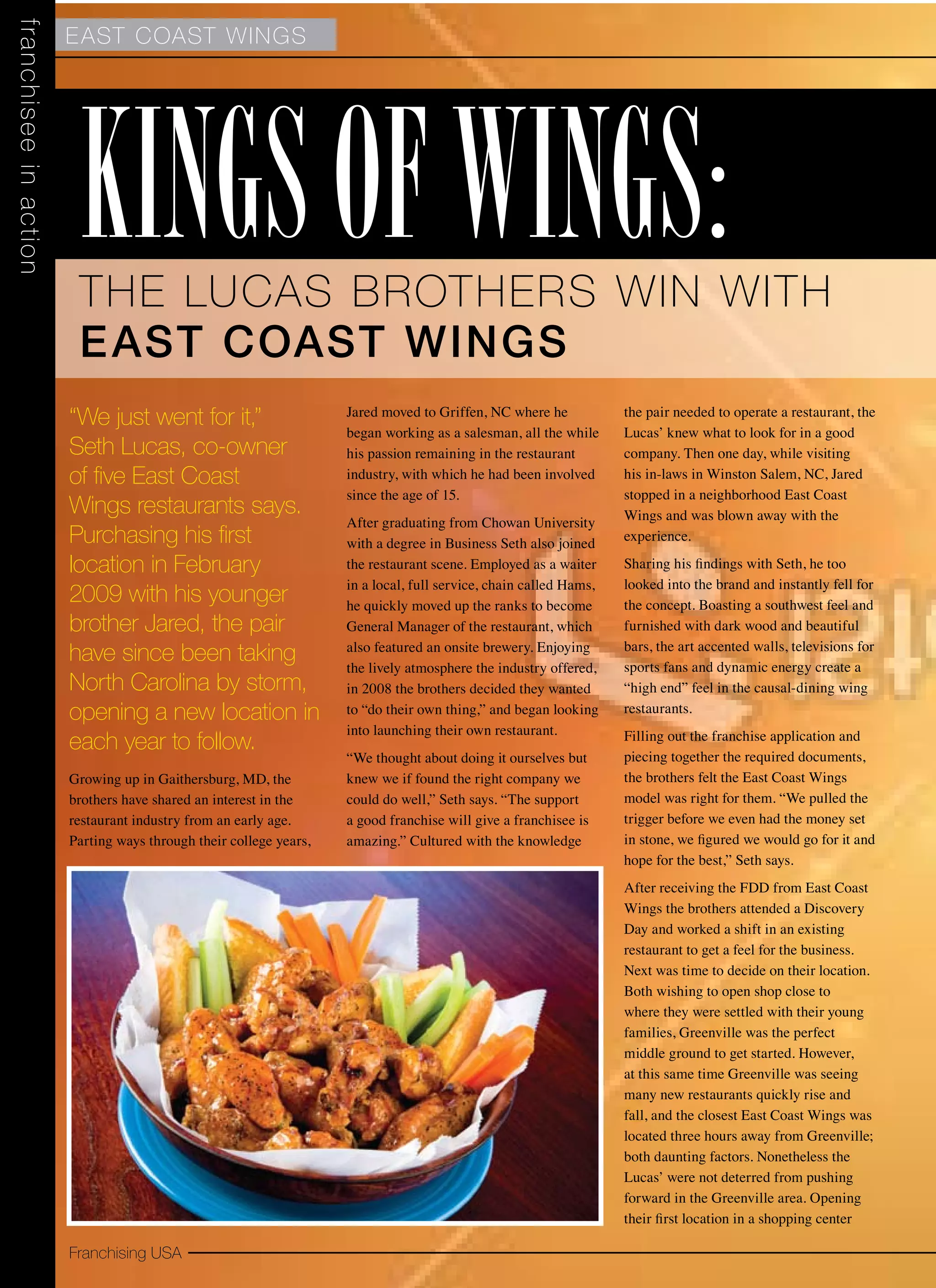 East Coast Wings | PDF