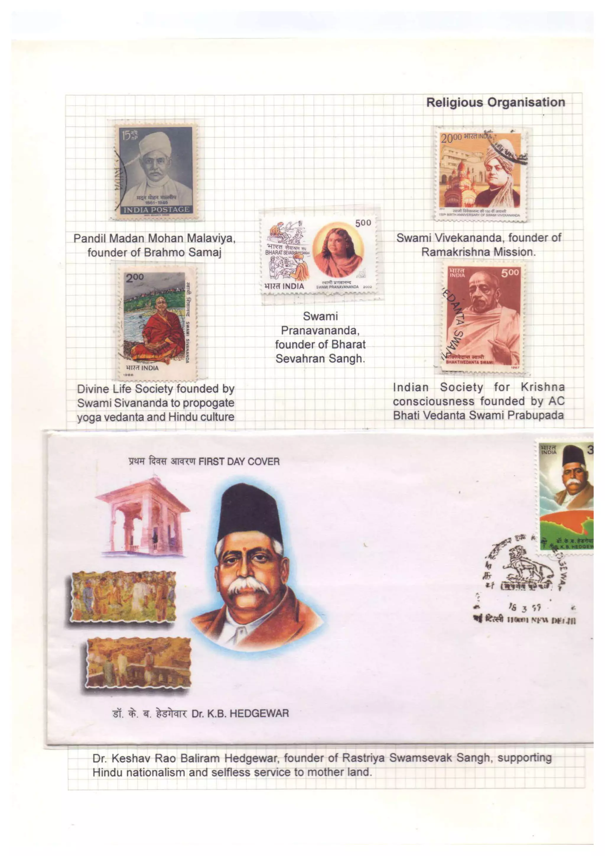HINDUISM IN POSTAL STAMPS (Part- 3 Pages 94 to 140) | PDF