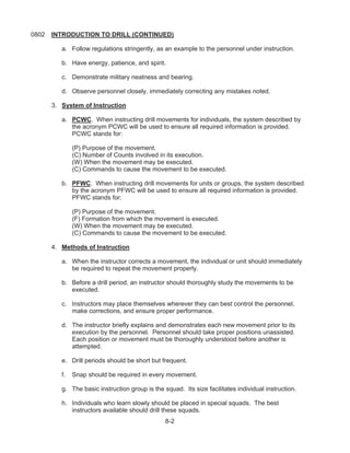 Training and Operations Manual (Drill) | PDF