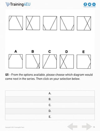 03 Abstract Reasoning Sample Tests - EU EPSO - AST Level - Vol 1 | PDF