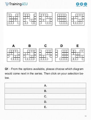 03 Abstract Reasoning Sample Tests - EU EPSO - AST Level - Vol 1 | PDF